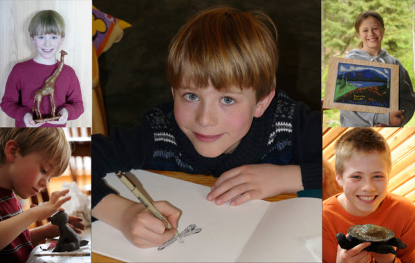 Student Gallery - Creating a Masterpiece